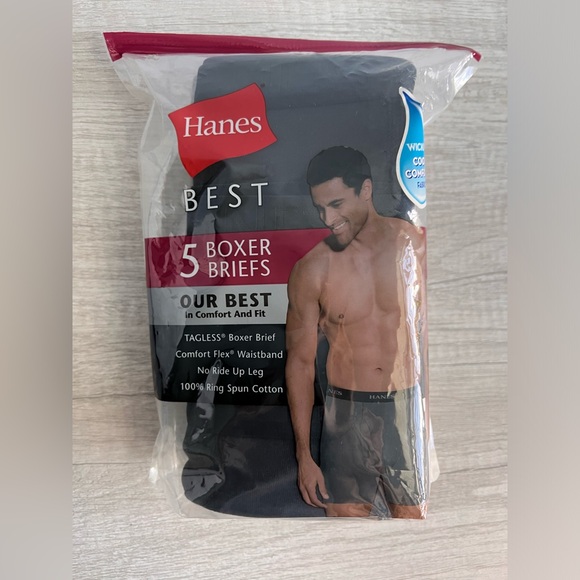 Hanes | Underwear & Socks | Hanes Mens 5pack Best Boxer Brief | Poshmark